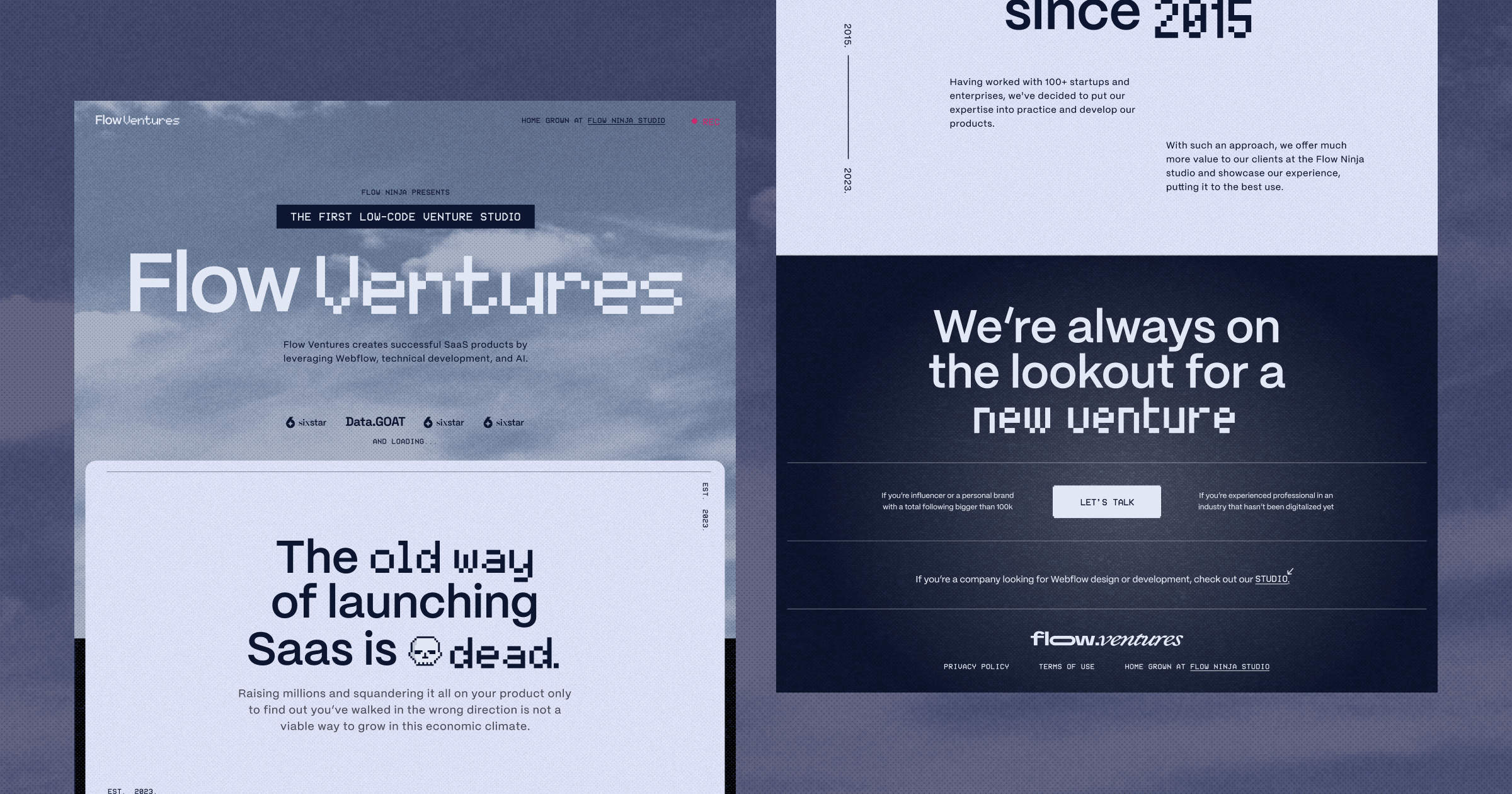 Webflow Showcase 2023: 25+ of the Most Popular Website Examples | Flow Ninja